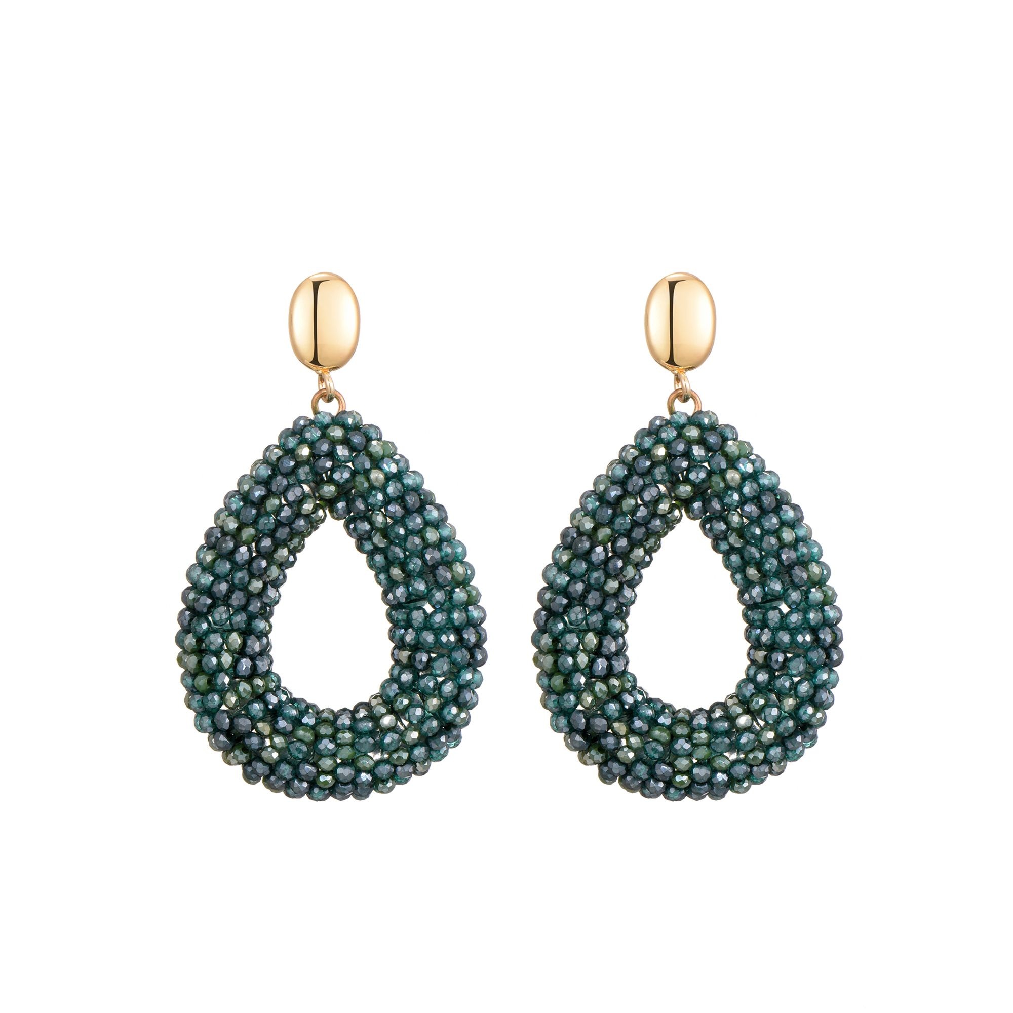 Oorbel Isabel | Groen | One Size | 2900018430012